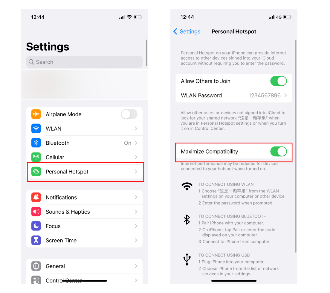 How to connect the frame to a smartphone hotspot? – ZEASN